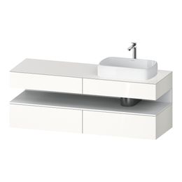 Duravit Waschtischunterschrank Qatego 160x55x60cm, w m/we g, Pl, Beck. re (QA4778018220000)