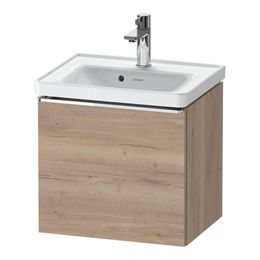 Duravit Waschtischunterschrank D-Neo 48,4x37,2x44cm, 1 A, wd, chr/Eiche marm. (DE4248010550000)