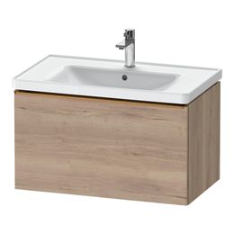 Duravit Waschtischunterschrank D-Neo 78,4x45,2cm, b geb/Ei ma, 1 Ausz., wandh&auml;ngend (DE4255004550000)