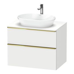 Duravit Waschtischunterschrank D-Neo 80x55cm, g pol/w m, 2 SBK, 1 A, 1 Pl (DE4967034180000)