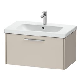 Duravit Waschtischunterschrank D-Code 78,4x40x46cm, 1 Ausz., Tau ma, Gr. chrom (DC4667010910000)