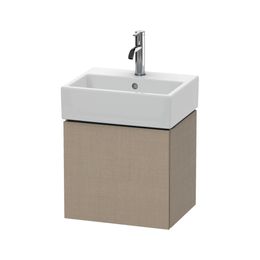 Duravit Waschtischunterschrank L-Cube 43,4x34,1x40cm, wandh&auml;ngend, T&uuml;r re, leinen (LC6245R7575)