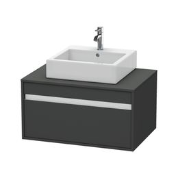 Duravit Waschtischunterschrank Ketho 80x55cm, gr m, f AWT m, 1 Ausz., wandh&auml;ngend (KT669404949)