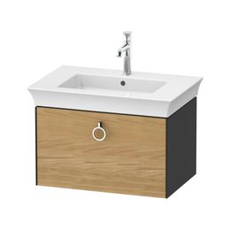 Duravit Waschtischunterschrank White Tulip 68,4x45,8cm, E N m/gra g, 1 AZ m G, wh (WT42510H5H1)