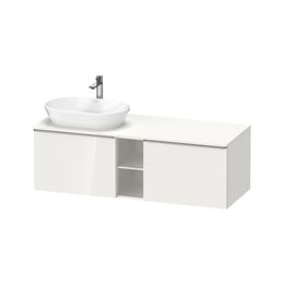 Duravit Waschtischunterschrank D-Neo 140x55cm, 2 A, 1 Pl, B li, ES geb/we hgl (DE4950L70220000)