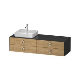Duravit Waschtischunterschrank White Tulip 160x55cm, B L, E N gra g, k Ein/m Be (WT4995LH5H10010)