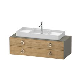 Duravit Waschtischunterschrank White Tulip 130x55cm, B mi, E Nat StG m, k Ein/m Be (WT4992MH5920010)