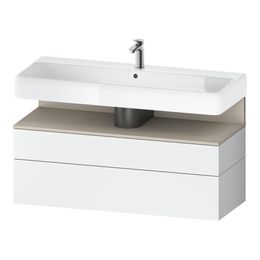 Duravit Waschtischunterschrank Qatego 119x47x59cm, T m/we m, 1 Kast, 1 Ausz. (QA4396083180000)