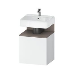Duravit Waschtischunterschrank Qatego 49x42x64,5cm, 1 T, T re, bas. matt/we ma (QA4077R43180000)