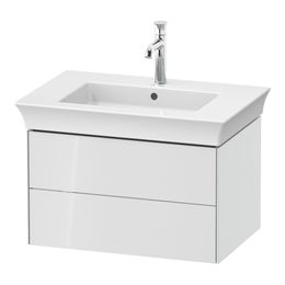 Duravit Waschtischunterschrank o. ES White Tulip 41x68,4x45,8cm, 2 SchKa., wei&szlig; Hochglanz (WT4341085850010)
