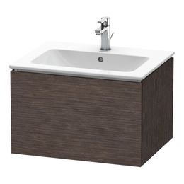 Duravit Waschtischunterschrank L-Cube 62x48,1cm, Ei dkl. geb., 1 Ausz., wandh&auml;ngend (LC614007272)
