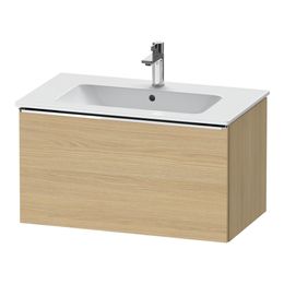Duravit Waschtischunterschrank D-Neo 81x46,2cm, chr/Eiche Nat, 1 Ausz., wandh&auml;ngend (DE4262010300000)