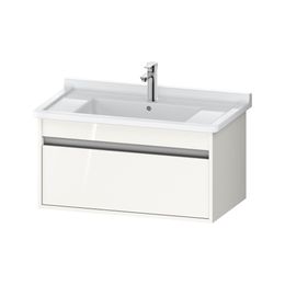 Duravit Waschtischunterschrank Ketho 80x45,5cm, we hgl, 1 Auszug, wandh&auml;ngend (KT666402222)