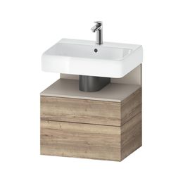 Duravit Waschtischunterschrank Qatego 59x47x59cm, T m/E ma, 1 Kast, m Nischenb (QA4393091550010)