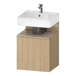 Duravit Waschtischunterschrank Qatego 49x42x64,5cm, 1 T, T re, Ei Marmo/Ei Nat (QA4077R55300000)