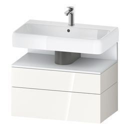 Duravit Waschtischunterschrank Qatego 79x47x59cm, w m/we g, 1 Kast, m Nischenb (QA4394018220010)