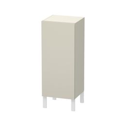 Duravit Halbhochschrank L-Cube individual, T&uuml;r links, taupe matt (LC1189L9191)