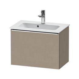 Duravit Waschtischunterschrank D-Neo Compact 61x37,2, chr/Leinen, 1 Ausz., wandh&auml;ngend (DE4268010750000)
