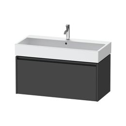 Duravit Waschtischunterschrank Ketho.2 98,4x46cm, graph ma, 1 Ausz., wandh&auml;ngend (K25078049490000)