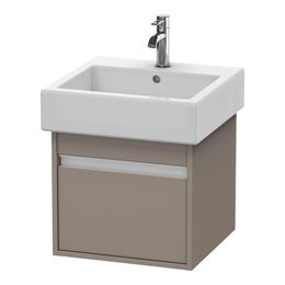Duravit Waschtischunterschrank Ketho 45x44cm, bas. ma, 1 Auszug, wandh&auml;ngend (KT668504343)