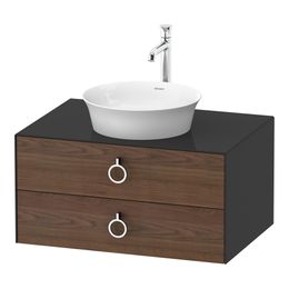 Duravit Waschtischunterschrank White Tulip 80x55cm, US N m/gra g, 2 La m G, 1 Pl (WT4990077H1)