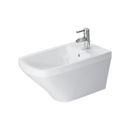 Duravit Wand-Bidet DuraStyle 37x62cm, m HL, &Uuml;L, Hahnlochbank, wei&szlig; (2286150000)