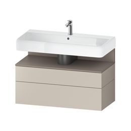Duravit Waschtischunterschrank Qatego 99x47x59cm, ba m/ta m, 1 Kast, 1 Ausz. (QA4395043910000)