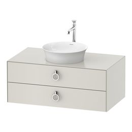 Duravit Waschtischunterschrank White Tulip 100x55cm, No w m, 2 La m G, 1 Pl (WT499103939)