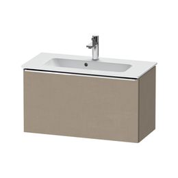 Duravit Waschtischunterschrank D-Neo Compact 81x37,2, chr/Leinen, 1 Ausz., wandh&auml;ngend (DE4269010750000)