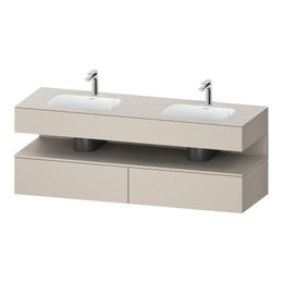 Duravit Einbauwaschtisch-M&ouml;bel-Set Qatego 160x55x60cm, Kon-WTU, Nischenb, Tau ma (QA4797091910010)