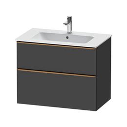 Duravit Waschtischunterschrank D-Neo 81x46,2cm, b geb/Gra m, 1 Kast, 1 Ausz. (DE4362004490000)