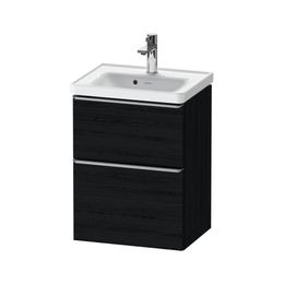 Duravit Waschtischunterschrank D-Neo 48,4x37,2x62,5cm, 1 Kast, ES geb/Ei sw (DE4350070160000)