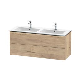Duravit Waschtischunterschrank L-Cube 129x48,1x55cm, 2 Schub., wandh&auml;ngend, Ei marm. (LC625805555)