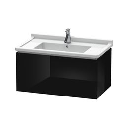 Duravit Waschtischunterschrank L-Cube 82x46,9cm, sw hgl, 1 Auszug, wandh&auml;ngend (LC616504040)