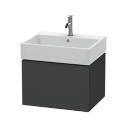 Duravit Waschtischunterschrank L-Cube 58,4x 45,9cm, graph ma, 1 Ausz., wandh&auml;ngend (LC617504949)