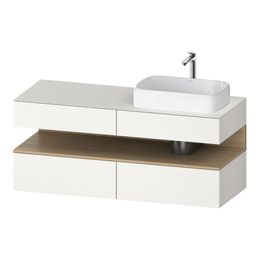 Duravit Waschtischunterschrank Qatego 140x55x60cm, E na/we m, Pl, B r, B (QA4766030840010)