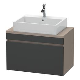 Duravit Waschtischunterschrank Com DuraStyle 80x47,8cm, gra m/bas ma, f Kons, 1 Ausz. (DS530204943)