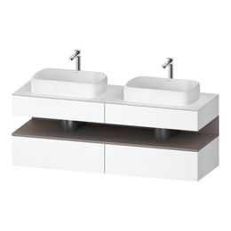 Duravit Waschtischunterschrank Qatego 160x55x60cm, ba m/we m, Pl, B bs, B (QA4779043180010)