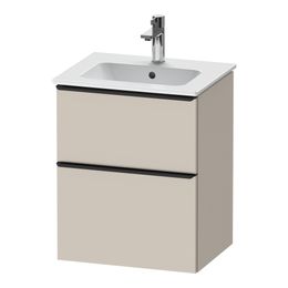 Duravit Waschtischunterschrank D-Neo 51x40,2cm, 1 Kast, 1 A, wd, sw/Taup ma (DE43600BD910000)