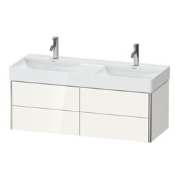 Duravit Waschtischunterschrank XSquare 118,4x46x39,7cm, 4 La, wd, f Gr s-matt (XS416409090)