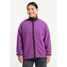 Fleecejacke Jack Wolfskin "SUMETRO FZ W", Damen, Gr. XXL (48), freesia, Obermaterial: 100% POLYESTER. Futter: 100% POLYESTER, Jacken Fleecejacke