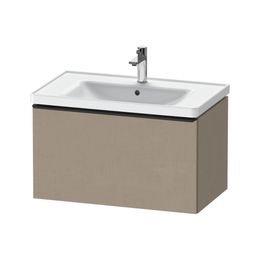 Duravit Waschtischunterschrank D-Neo 78,4x45,2cm, sw/Leinen, 1 Ausz., wandh&auml;ngend (DE42550BD750000)