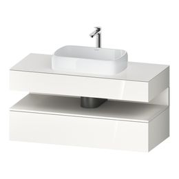 Duravit Waschtischunterschrank Qatego 120x55x60cm, w m/we g, Pl, 1 Schubkast. (QA4732084220000)