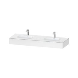 Duravit Einbauwaschtisch-M&ouml;bel-Set Qatego 160x55x17cm, m K, 2 A., B bs, m &Uuml;, we ma (QA4695018180000)