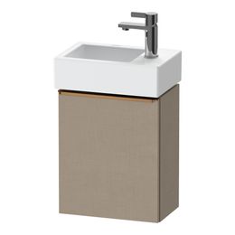 Duravit Waschtischunterschrank D-Neo 36,4x22,2x44cm, 1 T&uuml;r, An R, b geb/Lei (DE4218R04750000)