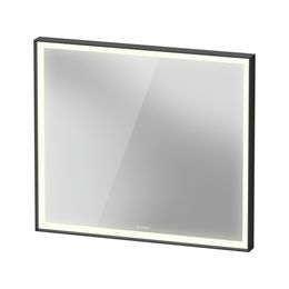 Duravit LED-Lichtspiegel Sensor wei&szlig; L-Cube 80x70x6,7cm, 24W, gra m, Sen., Dimm., wd (LC7381049490100)