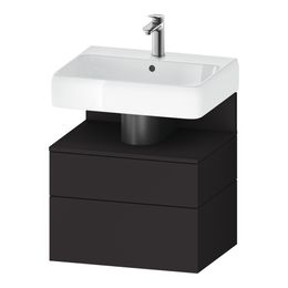 Duravit Waschtischunterschrank Qatego 59x47x59cm, gra m, 1 Kast, m Nischenb (QA4393080800010)