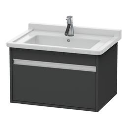 Duravit Waschtischunterschrank Ketho 65x45,5cm, graph ma, 1 Ausz., wandh&auml;ngend (KT666304949)