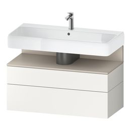 Duravit Waschtischunterschrank Qatego 99x47x59cm, T m/we m, 1 Kast, 1 Ausz. (QA4395091840000)