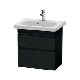 Duravit Waschtischunterschrank Comp DuraStyle 58x36,8cm, Ei sw, 2 Schubk., wandh&auml;ngend (DS647901616)